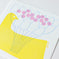 LETTER PRESS POSTER [YUYA] Y-bird & flower – BIRDS' WORDS