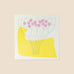 LETTER PRESS POSTER [YUYA] Y-bird & flower – BIRDS' WORDS
